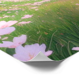 Pink Petals of Spring Poster | Zazzle