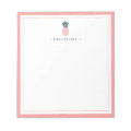 Pink Pineapple | Personalized Notepad | Zazzle