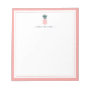 Pink Pineapple | Personalized Notepad | Zazzle