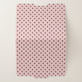 Pink, polka dot file folder | Zazzle