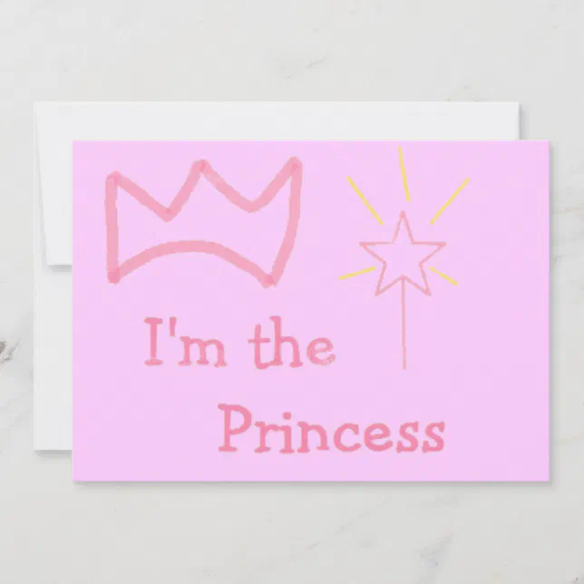 Pink Princess Invitation | Zazzle