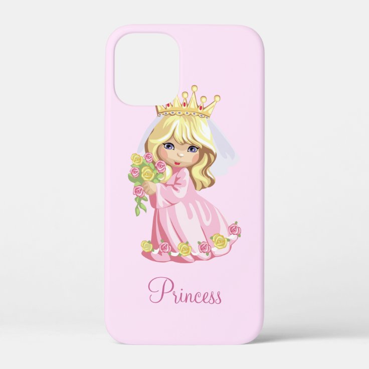 Pink Princess Personalized Case-Mate iPhone Case | Zazzle