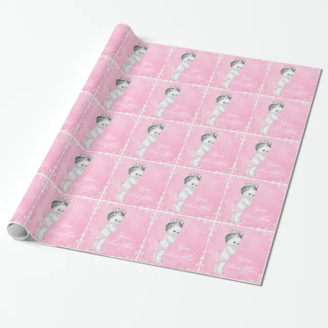 Pink Princess Wrapping Paper | Zazzle