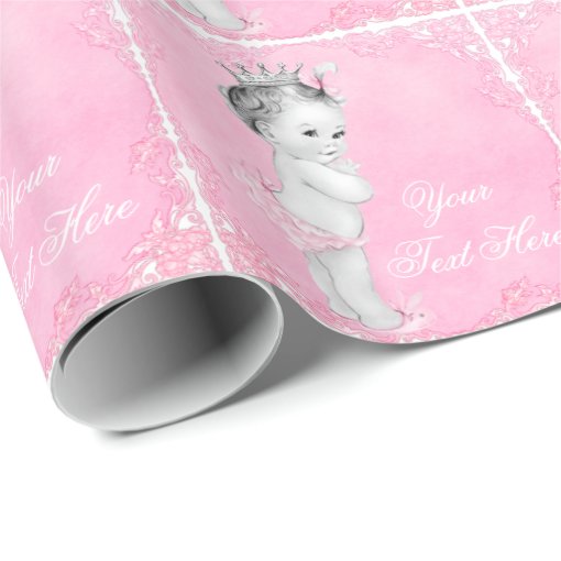 Pink Princess Wrapping Paper | Zazzle
