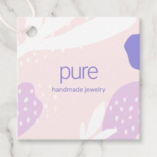 Pink Product Price Tag Crafter Designer | Zazzle