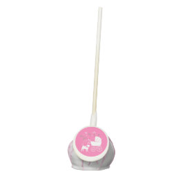 Pink Pug Dog Theme Party Celebration Cake Pops | Zazzle
