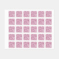 Pink | QR Code Fabric Clothing Labels | Zazzle