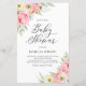 Pink Ranunculus Spring Baby Shower Invitation | Zazzle
