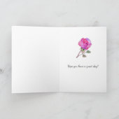 Pink Red Yellow Roses Birthday Card | Zazzle