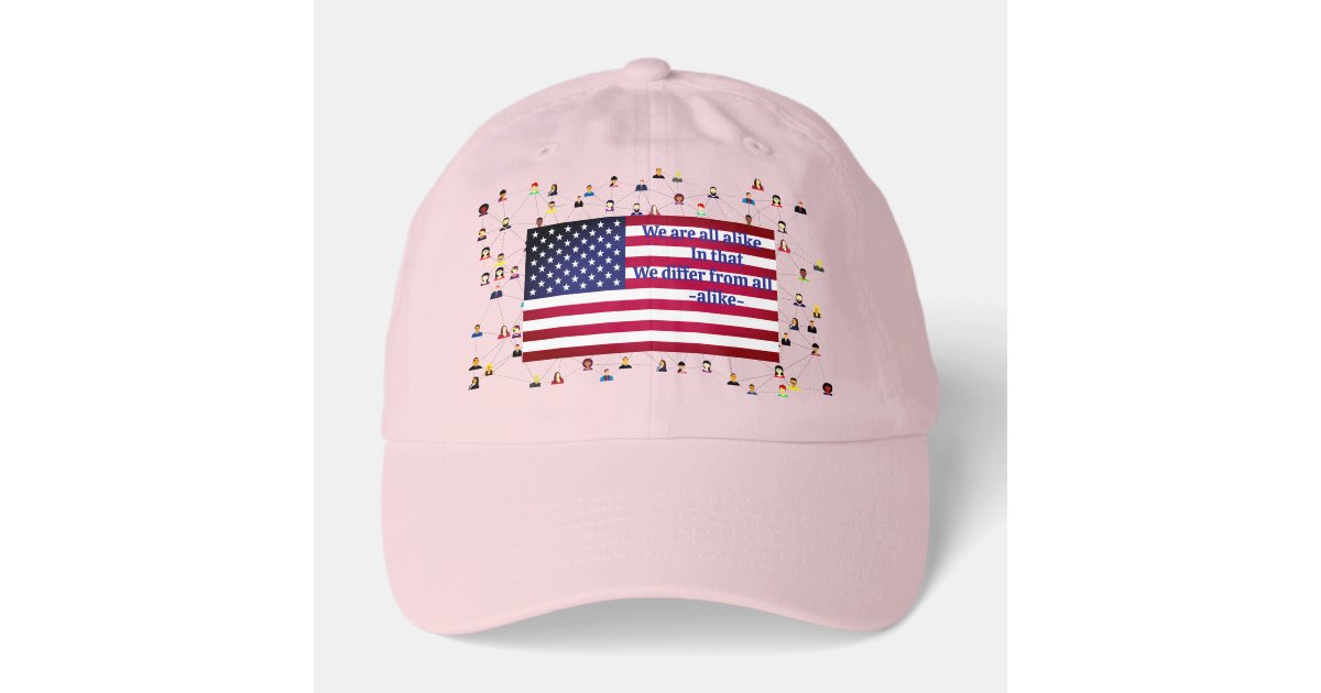 'Pink' Respect Diversity Hat | Zazzle