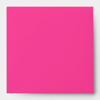 Pink Return Address Envelope | Zazzle
