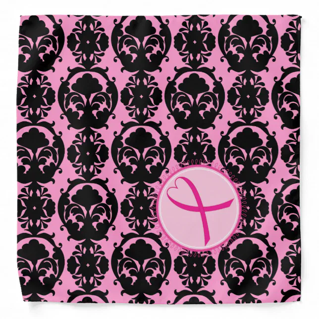 Pink Ribbon Breast Cancer Awareness Bandana | Zazzle