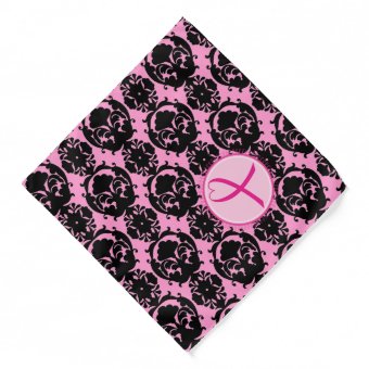 Pink Ribbon Breast Cancer Awareness Bandana | Zazzle
