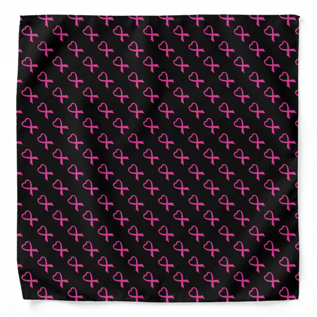 Pink Ribbon Breast Cancer Awareness Bandana | Zazzle