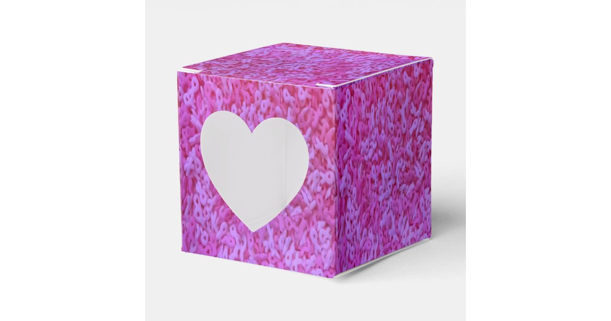 Pink Ribbon Breast Cancer Awareness gift box | Zazzle