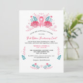 Pink Ribbon Breast Cancer Awareness Invitation | Zazzle