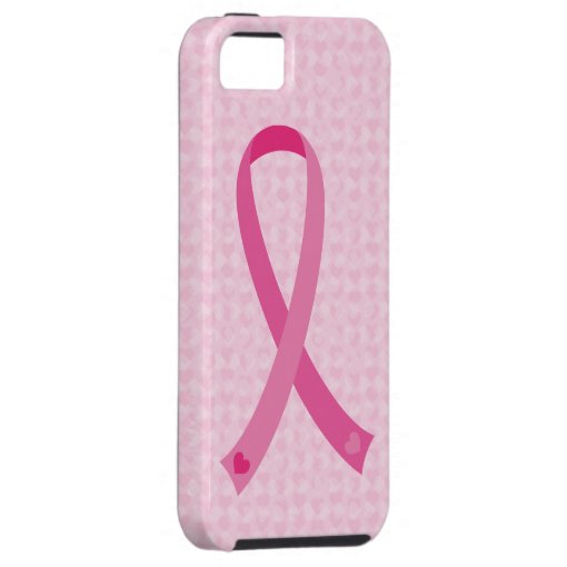 Pink Ribbon Breast Cancer Awareness iPhone 5 Case | Zazzle