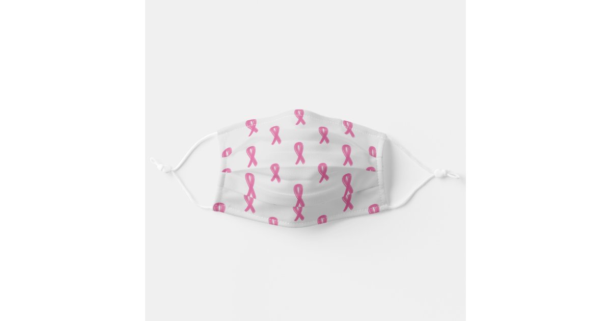 Pink Ribbon Face Mask Awareness | Zazzle