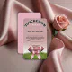 Pink Ribbon Football Touchdown Baby Shower Enclosure Card | Zazzle