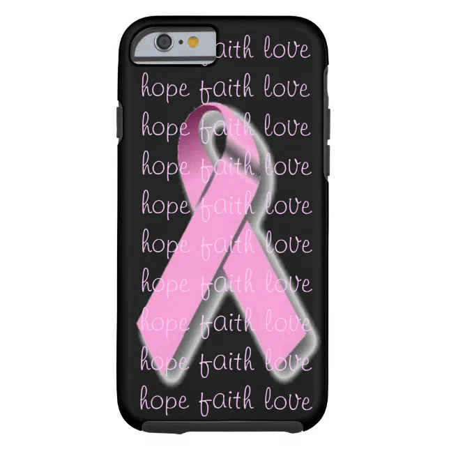 Pink Ribbon iPhone 6 case | Zazzle