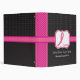 Pink Ribbon Organizer Binder | Zazzle