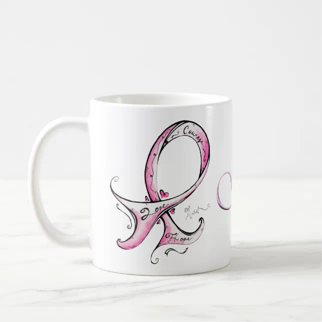 Pink Ribbon Survivor Coffee Mug | Zazzle