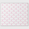 Pink Ribbon Trellis Wrapping Paper | Zazzle