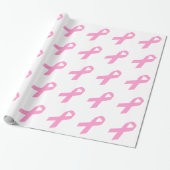 Pink Ribbon Wrapping Paper | Zazzle