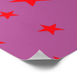 Pink Rock Star Poster | Zazzle