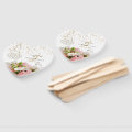 Pink Rose Flower Wedding Hand Fan | Zazzle