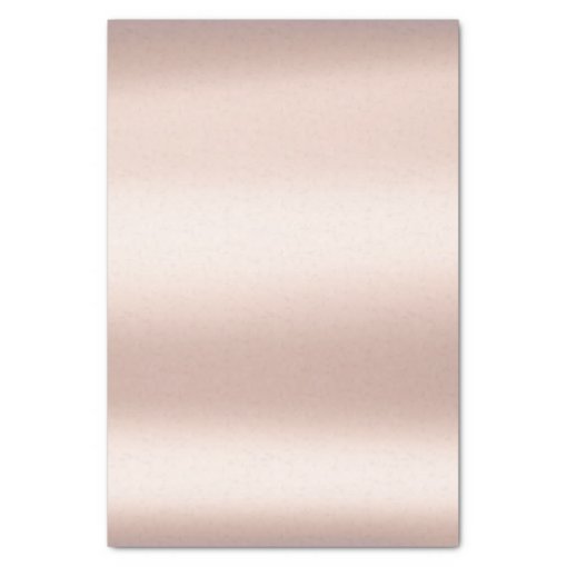 Pink Rose Gold Blush Metallic Powder Blush Tissue Paper | Zazzle