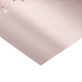 Pink Rose Gold Blush Metallic Spark Glitter Tissue Paper | Zazzle