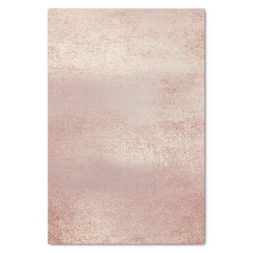 Pink Rose Gold Metallic Blush Powder Tissue Paper | Zazzle