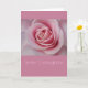 pink rose Italian sympathy card | Zazzle
