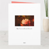 Pink rose photo - Hungarian name day Card | Zazzle