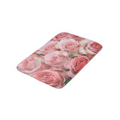 Pink Roses Bath Mat | Zazzle