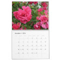 Pink roses calendar | Zazzle