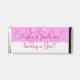 Pink Ruffle Baby Shower Candy Bars Party Favor | Zazzle
