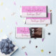 Pink Ruffle Baby Shower Candy Bars Party Favor | Zazzle