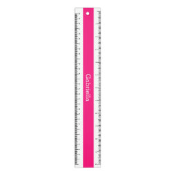 Pink Ruler | Zazzle