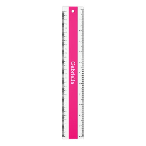 Pink Ruler | Zazzle