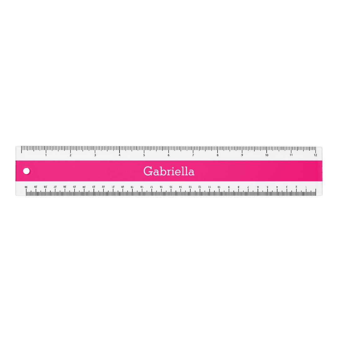 Pink Ruler | Zazzle