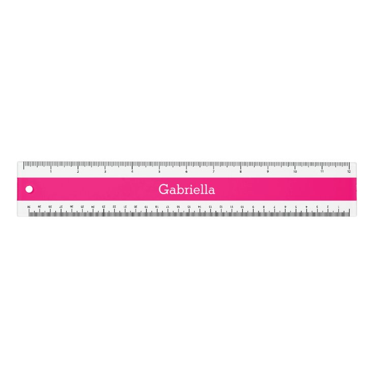 Pink Ruler | Zazzle
