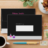 Pink Science Lab Envelope | Zazzle