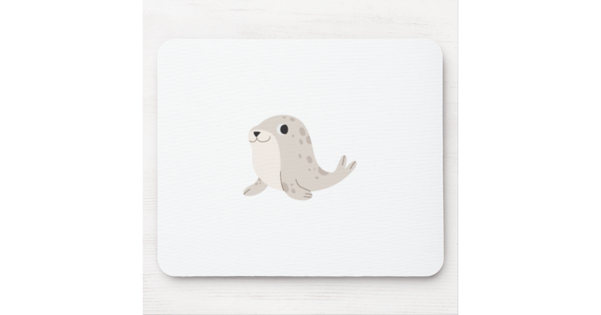 Pink seals mouse pad | Zazzle