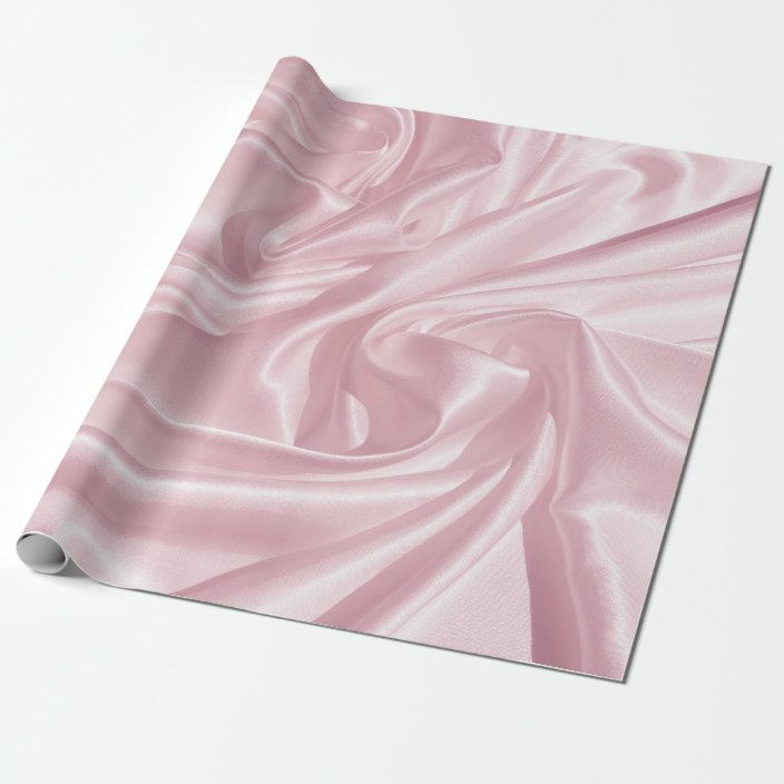 Pink Silk Wrapping Paper | Zazzle.com
