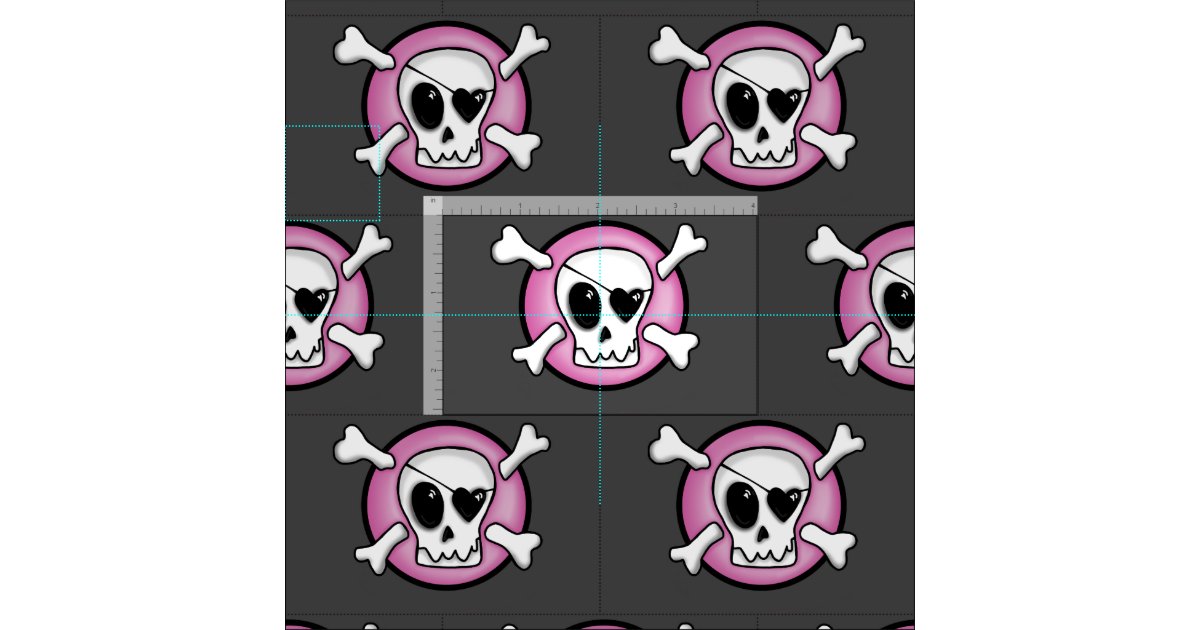 Pink Skulls Fabric | Zazzle.com
