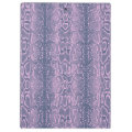 Pink Snake Skin Animal Print Clipboard | Zazzle