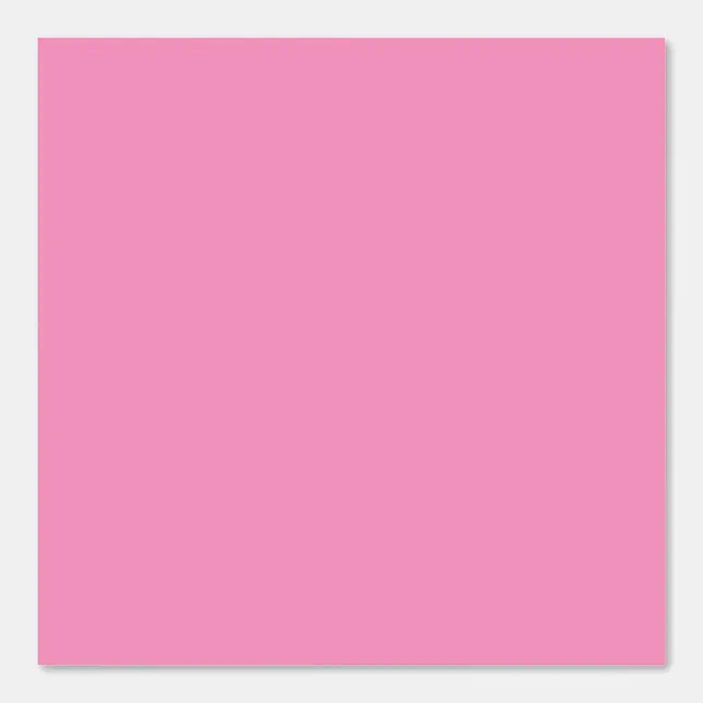 Pink Solid Custom Color Background Girl Room Decor Wallpaper | Zazzle