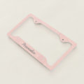 Pink Sparkles License Plate Frame | Zazzle